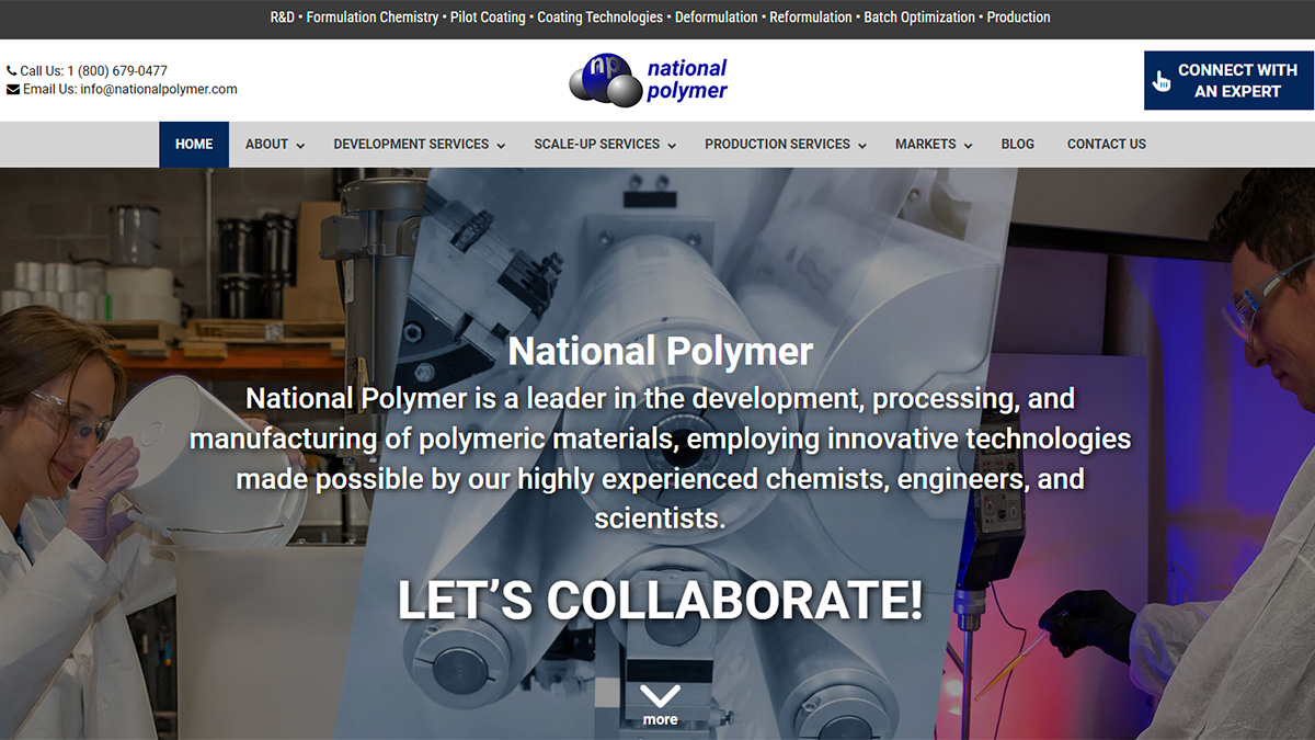 Polymer Production, Specialty Polymers, Coatings, Adhesives, Deformulation